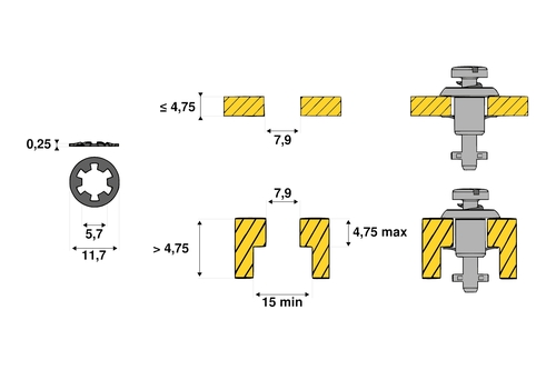 Стопорная шайба CAMLOC 2600-LW купить по лучшей цене в Киеве, заказать ...
